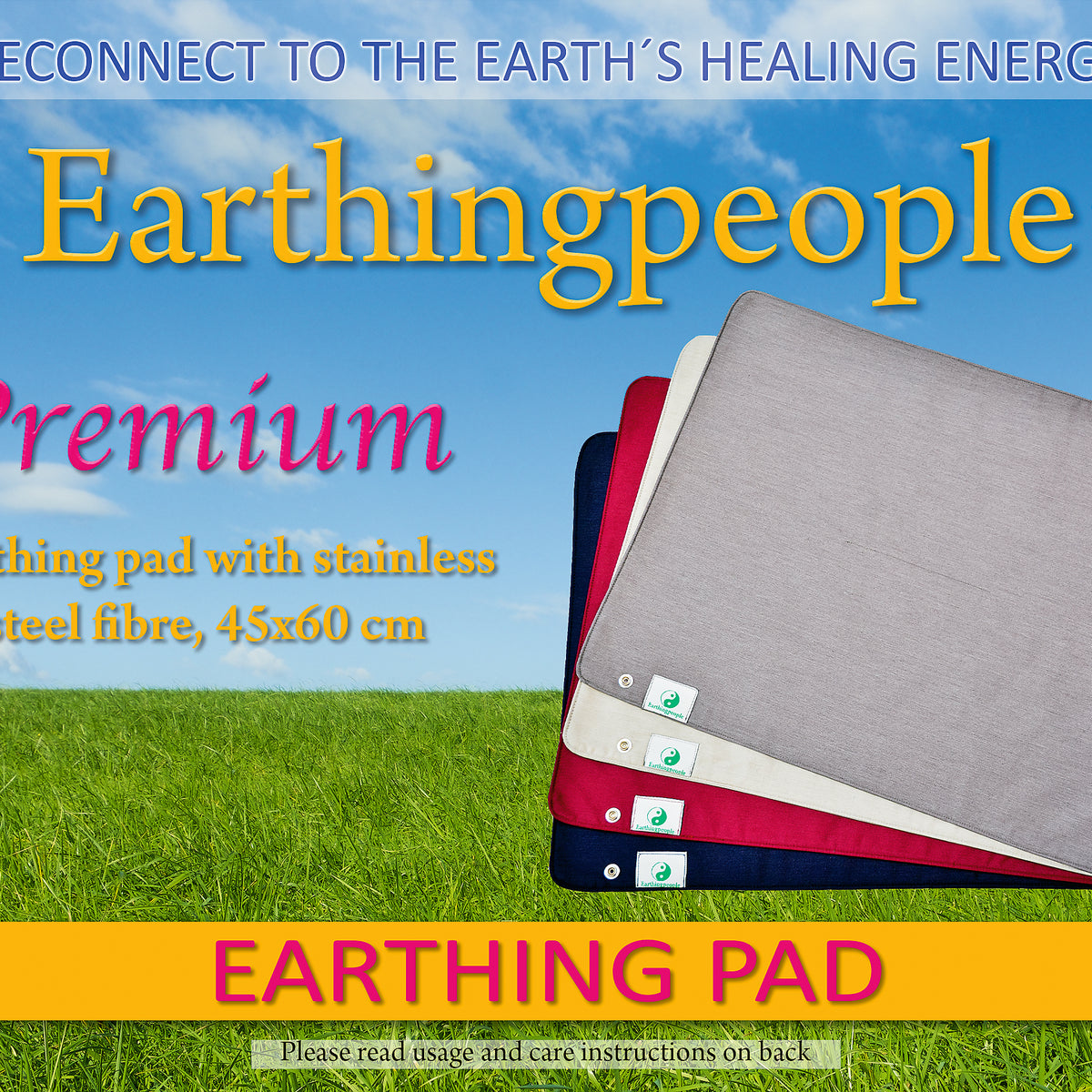Premium earthing pad, 48x60 cm – Earthingpeople